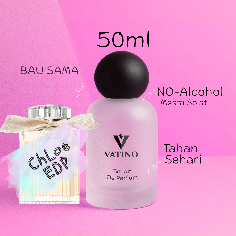 NON-ALK0H0L PLANT-BASED 😍 KHLOE Spray Fragrance Pure Extrait de parfum EDP by VATINO | Shopee ...