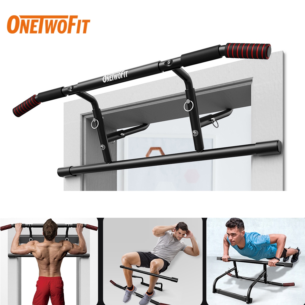 OneTwoFit Adjustable Pull Up Bar Door Exercise Equipment | Shopee Malaysia