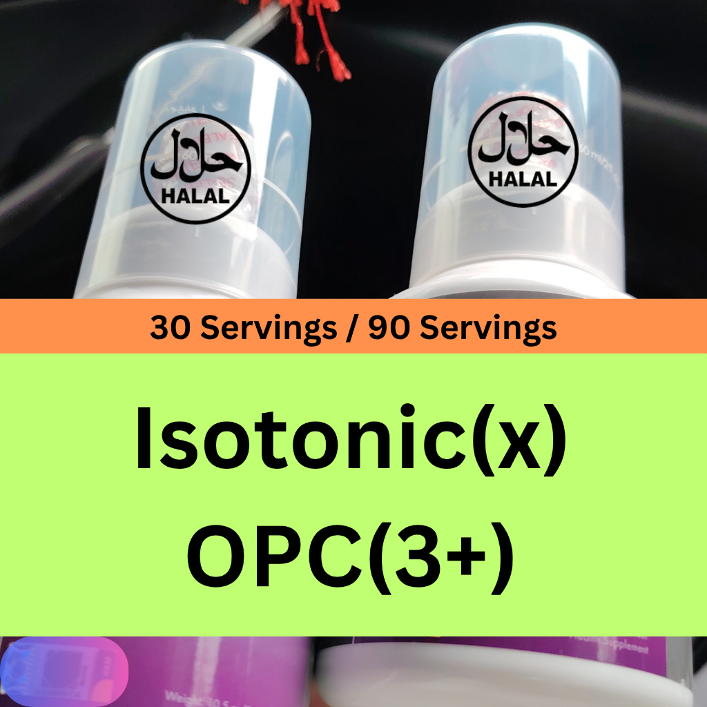 **Ready Stock** Isotonic(x) OPC(3+) (30 Servings - 100g / 90 Servings ...
