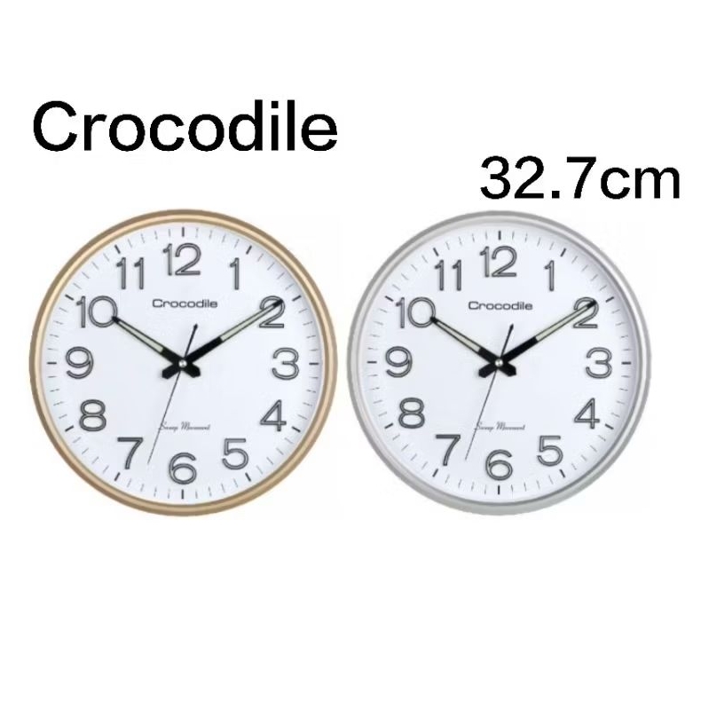 100% ORIGINAL Jam Dinding Crocodile Wall Clock With Luminous CWL8277 ...