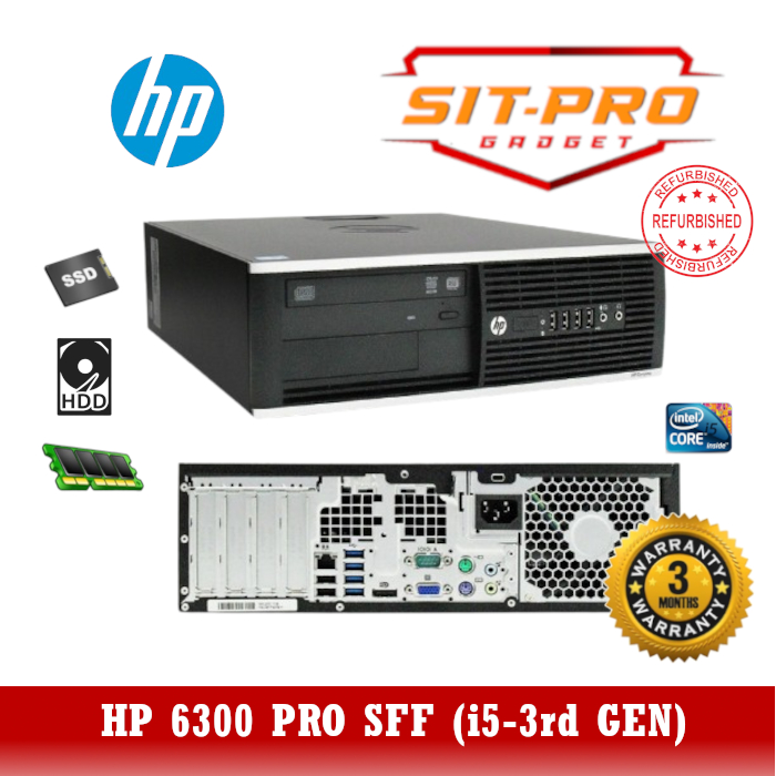 Hp 6300 PRO SFF (i5-3rd GEN) | Shopee Malaysia