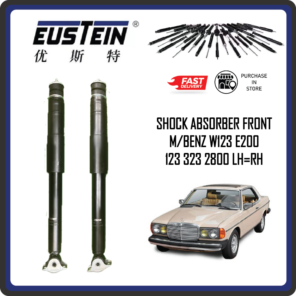 (EUSTEIN) BENZ W123 E200 FRONT SHOCK ABSORBER (PRICE FOR 1PCS) | Shopee ...