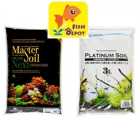 JUN Master Soil 8L / Platinum Soil 8L / 3L – Aquarium Substrate for ...
