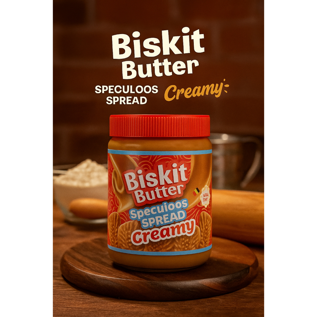Biskit Butter Speculoos Spread Creamy | Shopee Malaysia