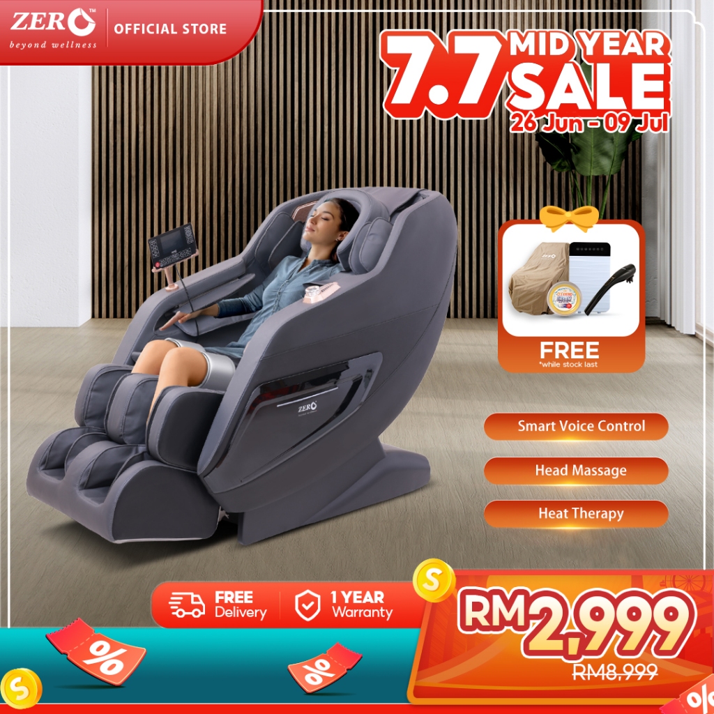 [FREE SHIPPING] Zero Healthcare ONYX Massage Chair Foot massage 按摩椅 ...