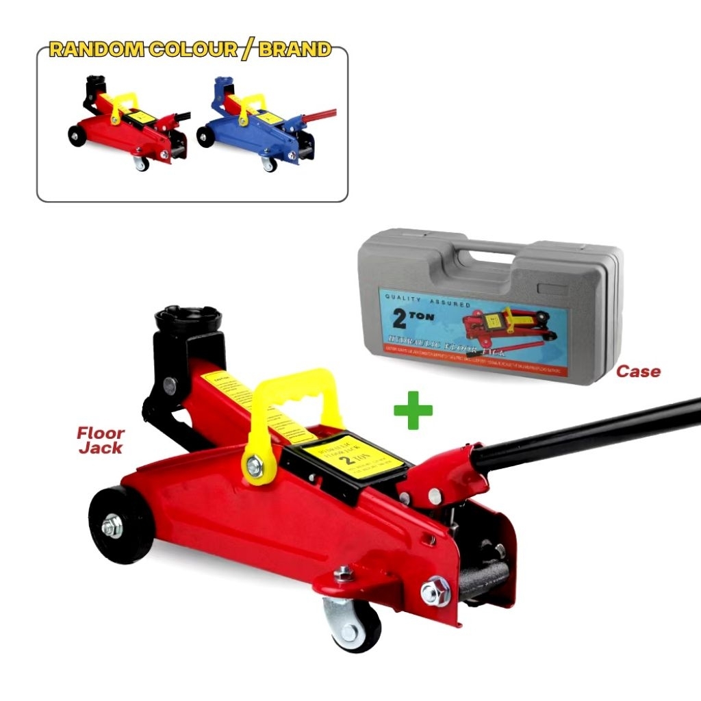 (CLEAR STORE) 2 Ton Heavy Duty Hydraulic Floor Jack Trolley Automotive ...