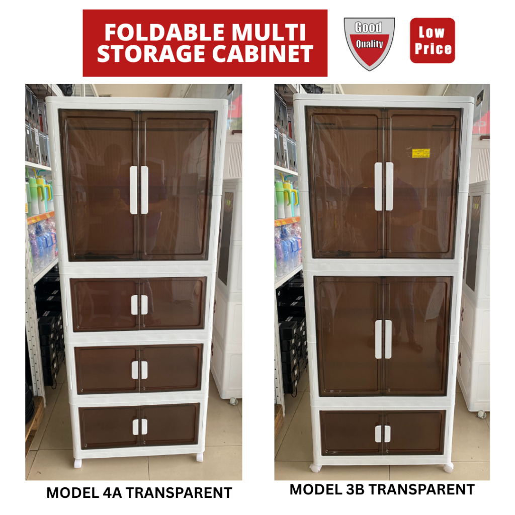 FOLDABLE MULTI STORAGE CABINET | Shopee Malaysia