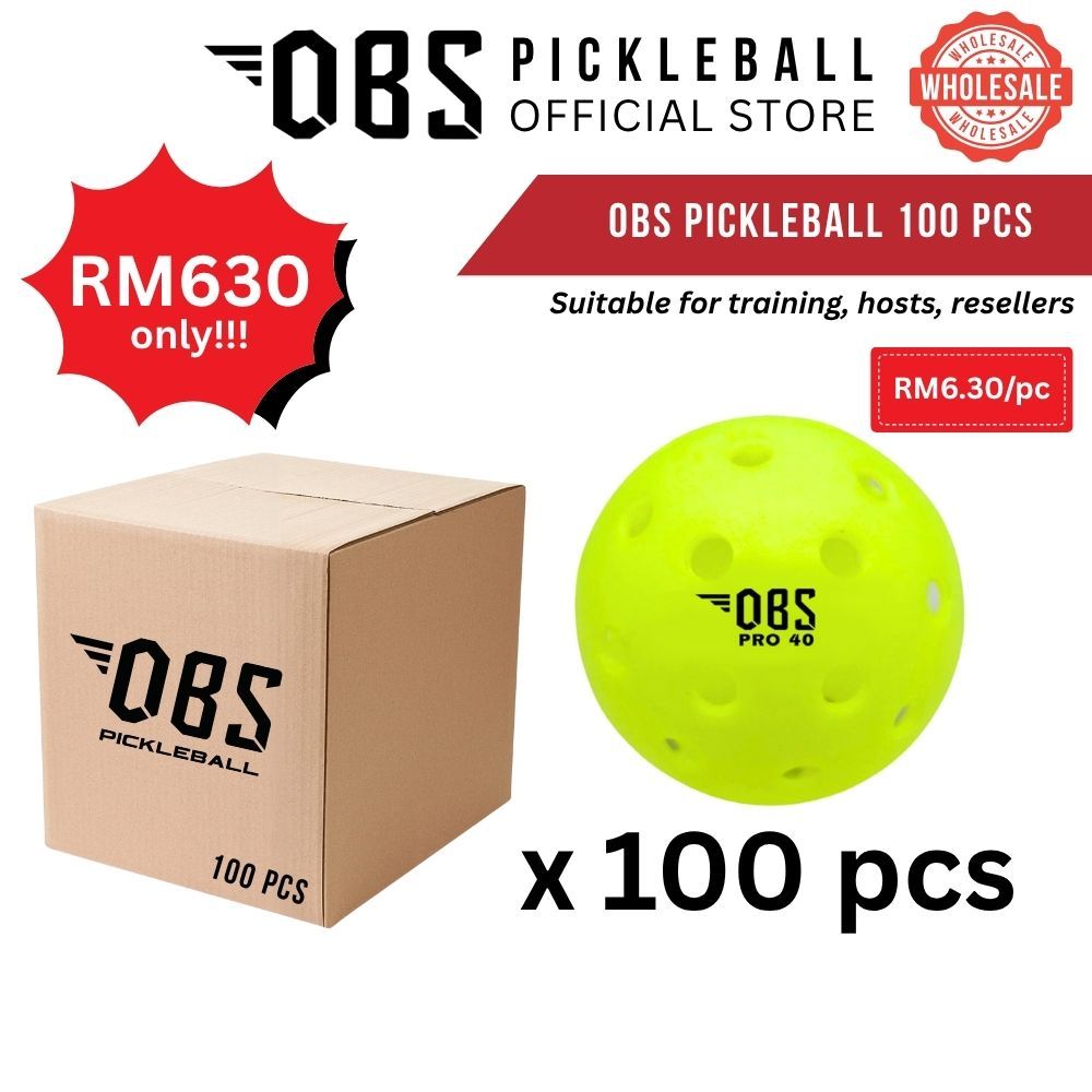 OBS Pickleball Ball Outdoor 40 holes Performance Pickleball ...