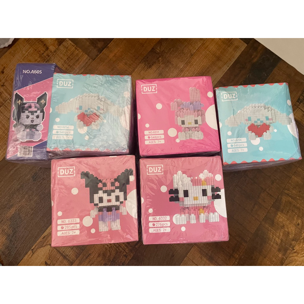 Small Connection Block Cute Cartoon Block DIY Self Assembly Building ...
