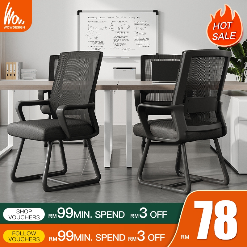Kerusi Office Adjustable Office Chair Kerusi Pejabat Study Chair ...