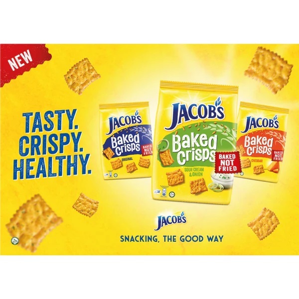 JACOB BAKED CRISPS 229G ( CHEESE / ORIGINAL / SOUR CREAM ) HALAL ...