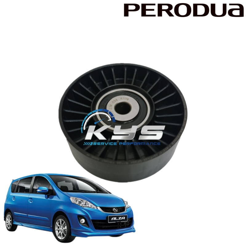16603-BZ030 PERODUA ALZA 1.5 FAN BELT TENSIONER PULLEY IDLER BEARING ...