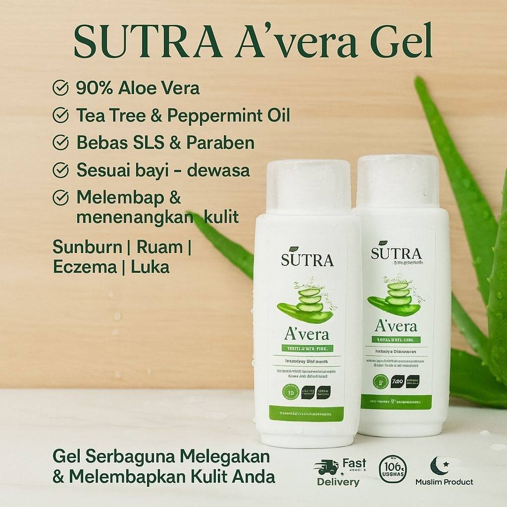 🔥Special Combo🔥Combo SUTRA Avera Soothing and Moisturizing Gel | Shopee ...