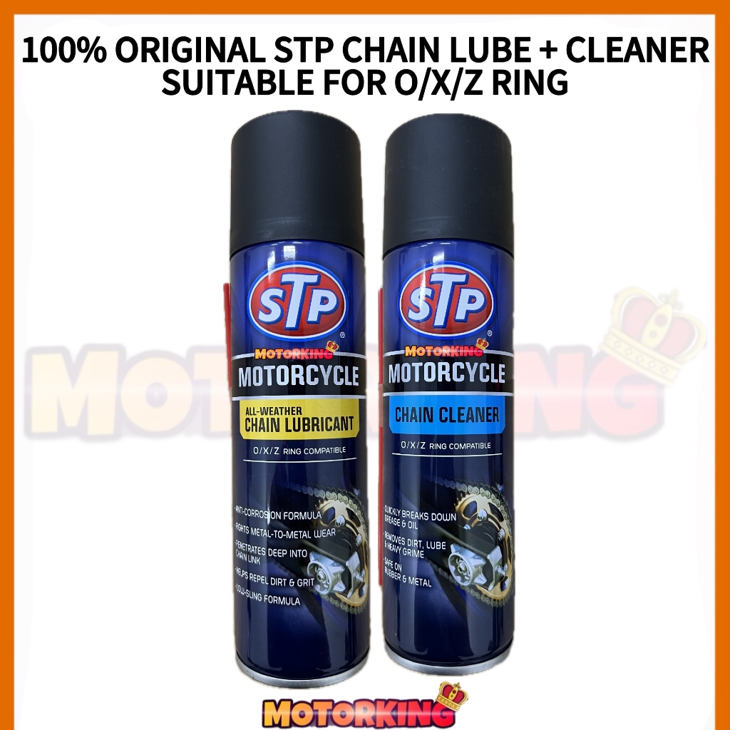 100% ORIGINAL STP CHAIN LUBE CHAIN CLEANER SUITABLE FOR O X Z RING ...