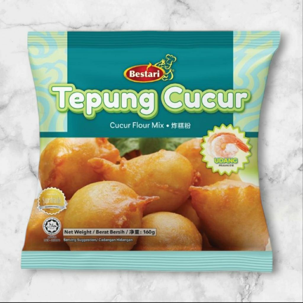 BESTARI Tepung cucur/ cucur flour mix 160g | Shopee Malaysia