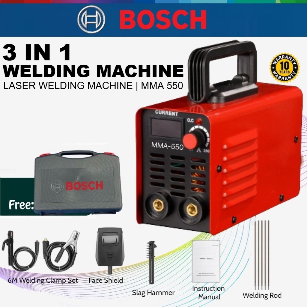 BOSCH Welding Machine Welding Set Mesin Welding Laser Welding Machine 3 ...