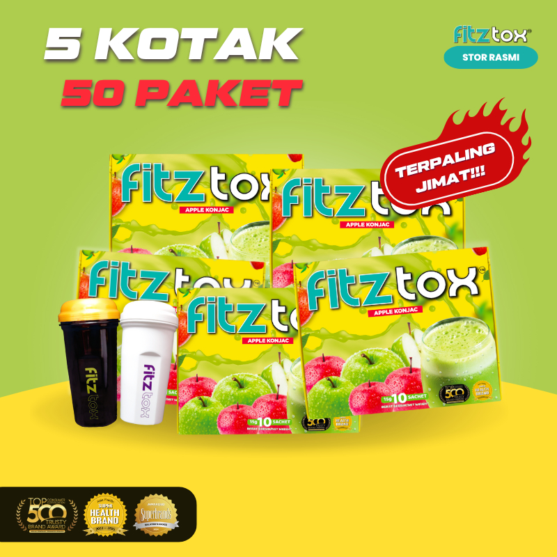 FITZTOX EPAL KONJAC 5 KOTAK ( 50 PAKET ) ORIGINAL HQ | Shopee Malaysia