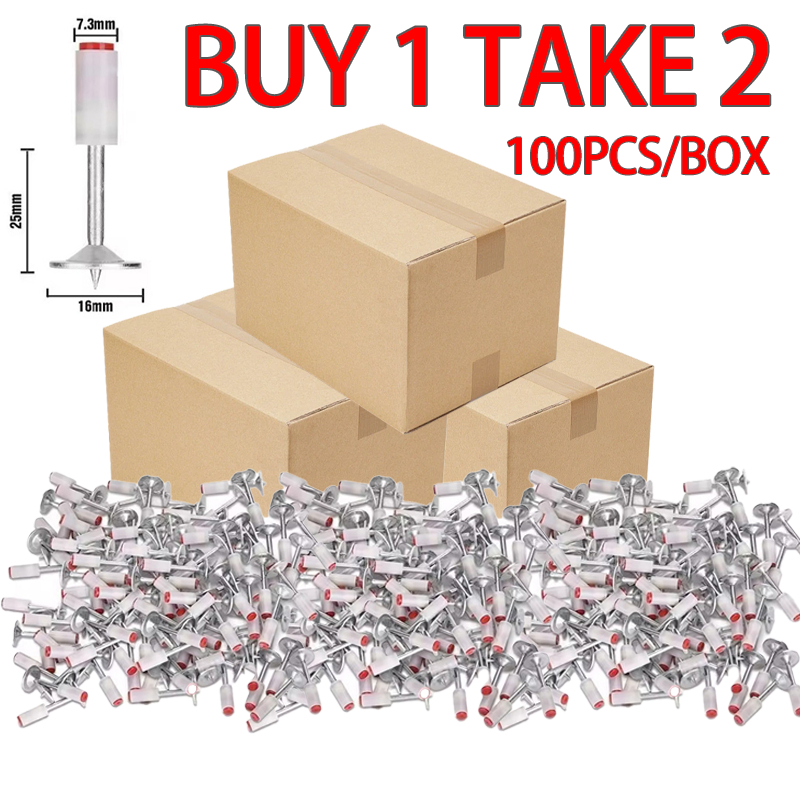 Buy 1 Take 2 Nail Gun Nails Concrete Nails For Nail Gun High Power Low ...