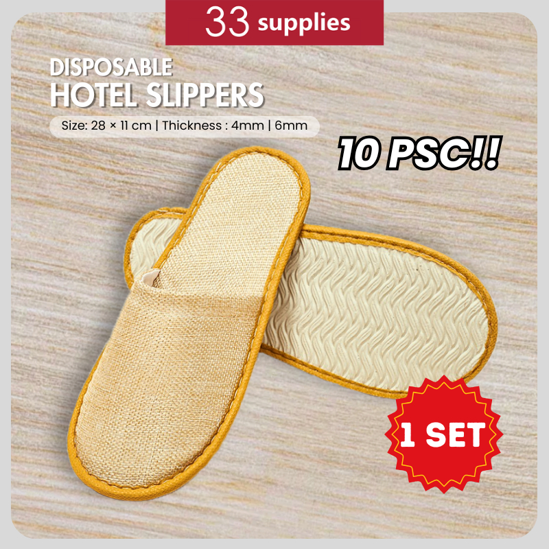 Disposable Hotel Slippers Toe Towelling Hotel Guest Travel Unisex Shoe ...
