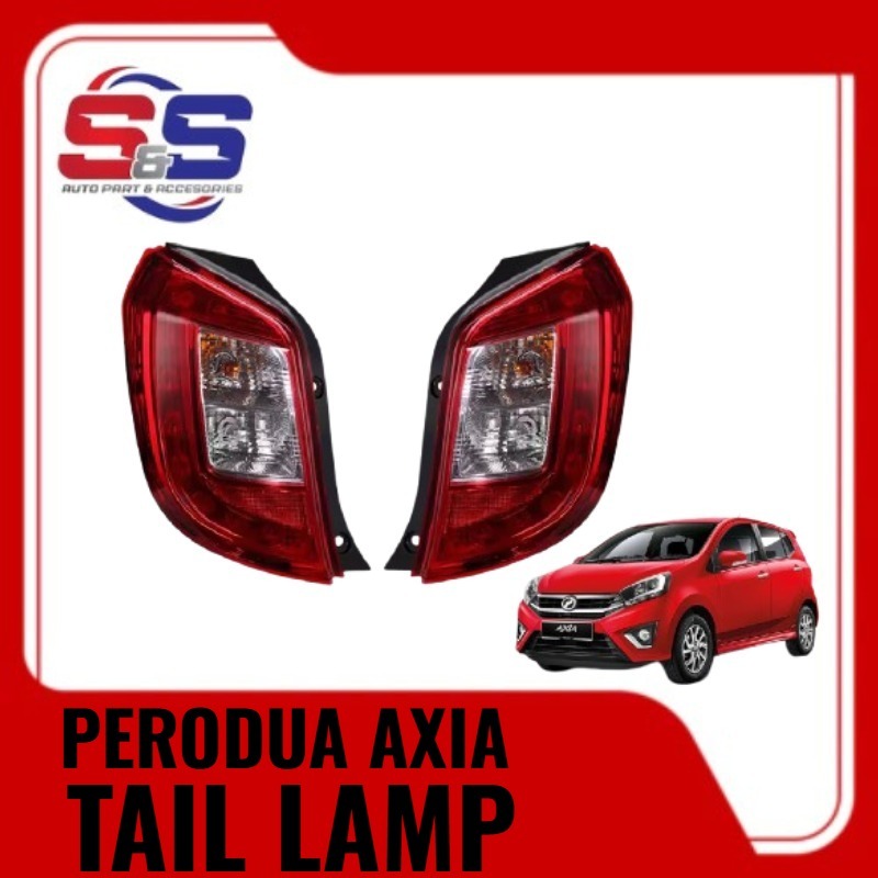 Lampu Belakang Merah Kereta Perodua Axia G E Spec Tahun 2014 2018 2019 ...