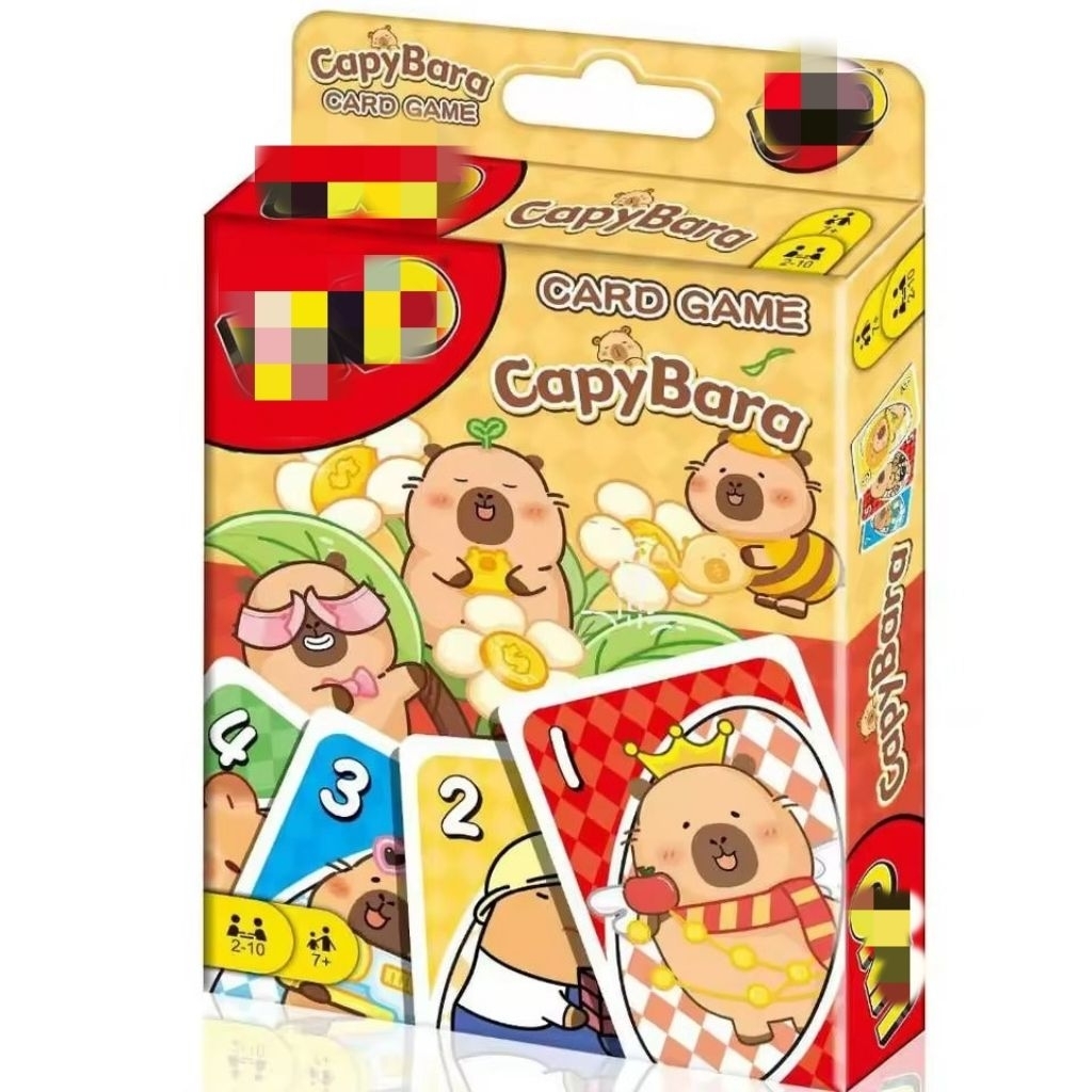 108 Kad Capybara Uno Kartun Anime Kad Permainan Koleksi Dek/108 Card ...