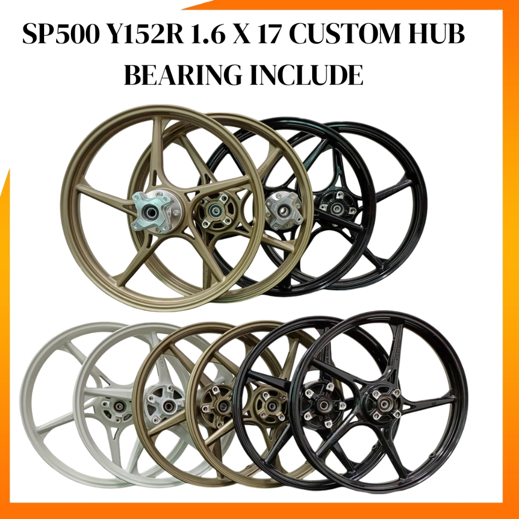 SPORT RIM ENKEI Y15ZR Y16ZR SP500 SP 500 CUSTOM HUB Motorcycle | Shopee ...