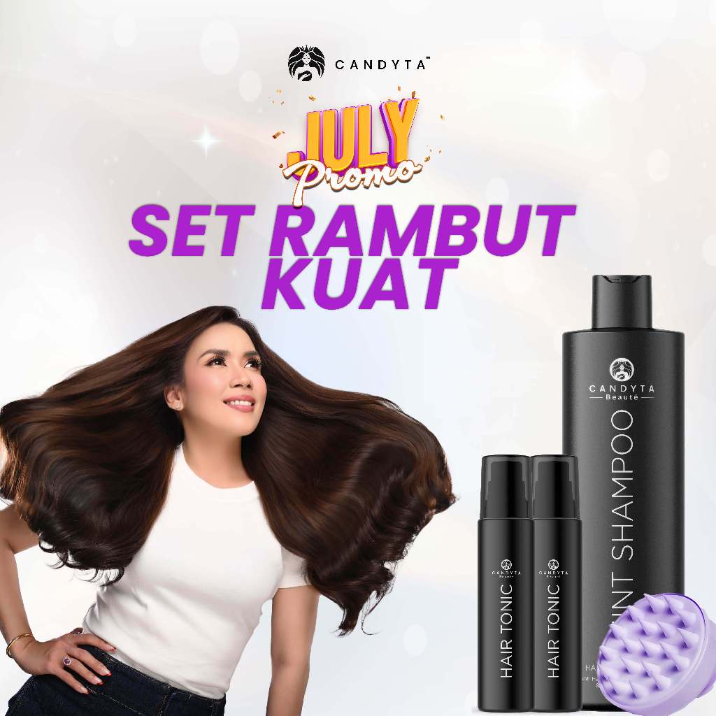 CANDYTA SET RAMBUT KUAT GUGUR BERKELEMUMUR Ratu Eira Syazira Rambut ...