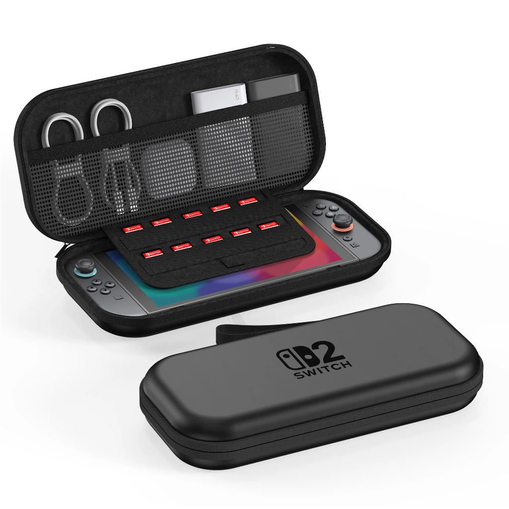 Nintendo Switch 2 Carrying Case Eva Protective Travel Bag Switch 2 ...