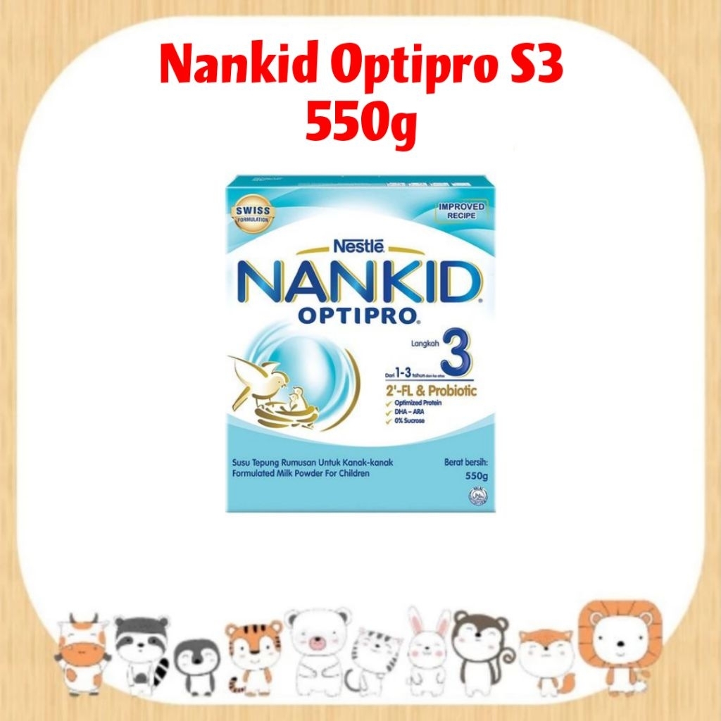 Nestle Nankid Optipro Stage 3 / Stage 4 (1.2kg/550g) | Shopee Malaysia