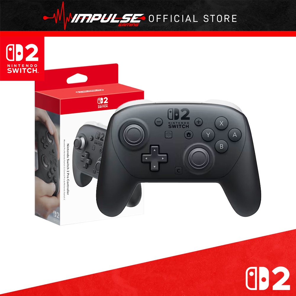 NSW2 Nintendo Switch 2 Official Pro Controller | Shopee Malaysia