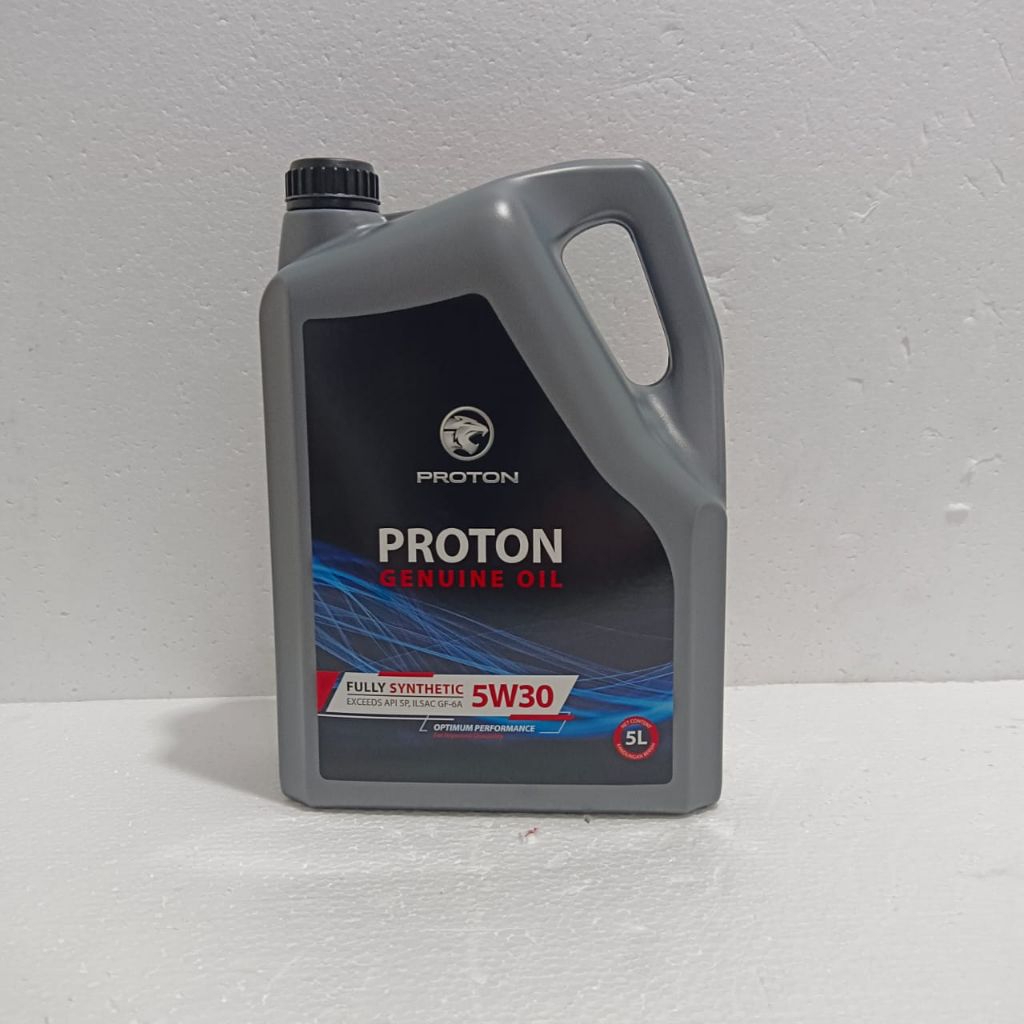 100% Original Proton X50 X70 Engine Oil 5W30 Fully Synthetic 5 Liter 5L ...