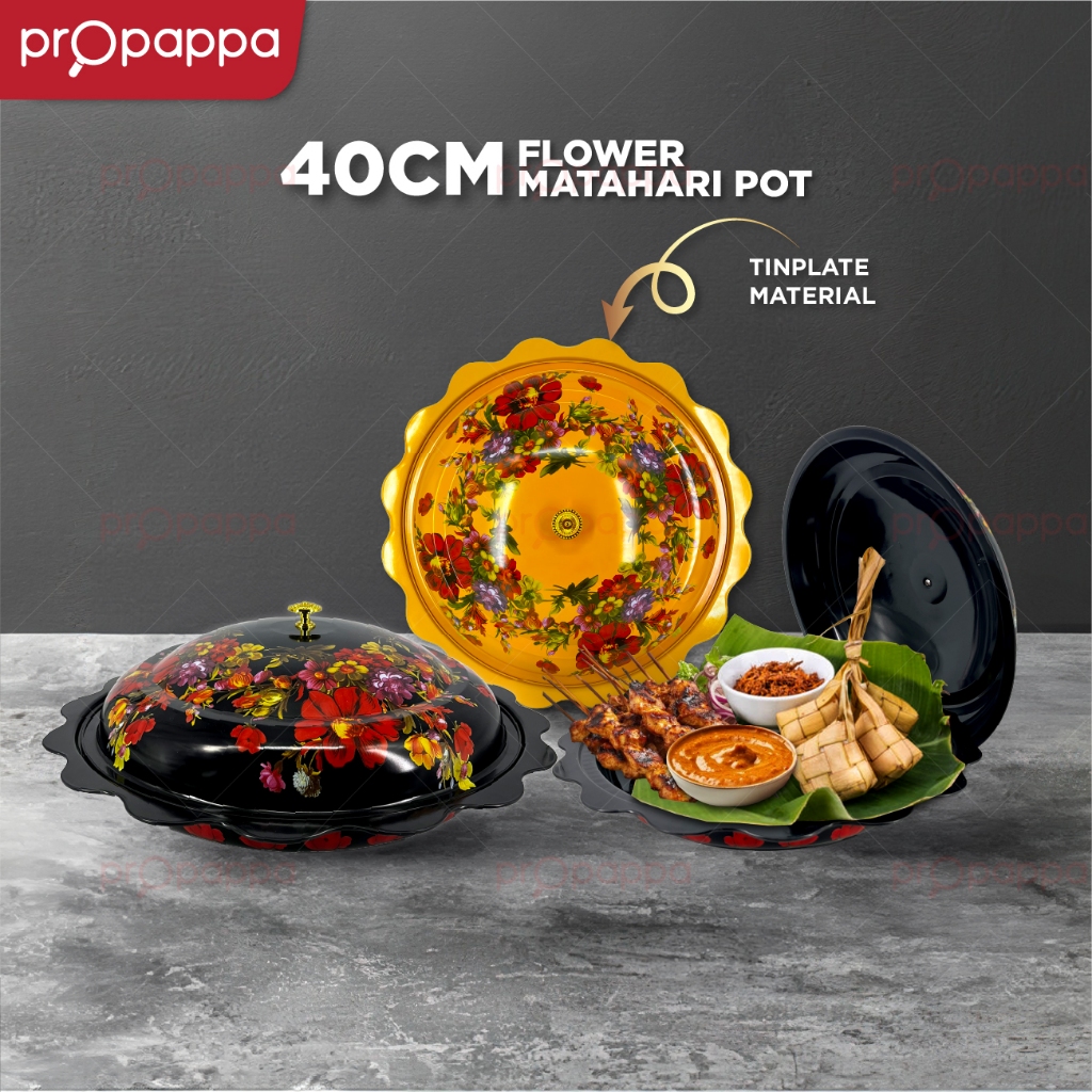 Propappa - Matahari Pot with Lid (40cm) Food Container Large Capacity ...