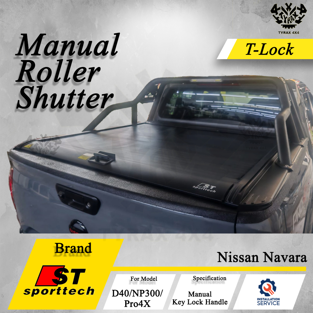 Nissan Navara Manual Roller Shutter D40 NP300 Pro4X Penutup Roller ...