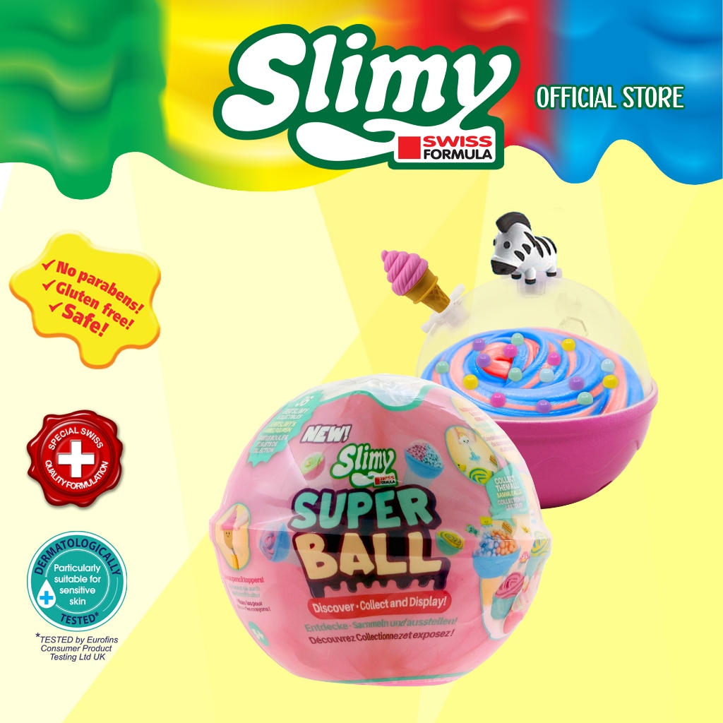 Slimy SuperBall Mystery Capsule Collectible with Mix-Ins - Assorted ...