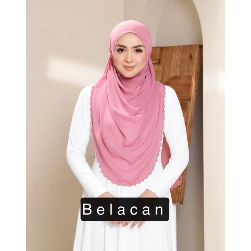 xabell Hijab Instant shawl Anggun labuh seperti bidang 50. | Shopee ...