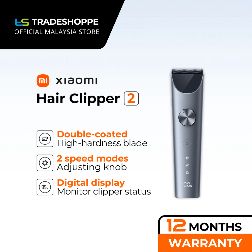 Xiaomi Hair Clipper 2 - Double-coated high-hardness blade | 2 Speed ...