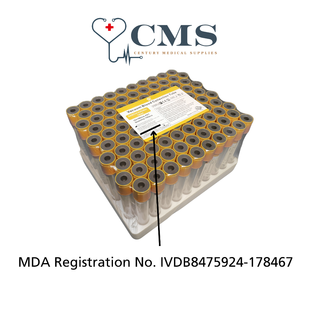 MDA Approved SST, Gel&Clot Activator Vacuum Blood Collection Tube ...