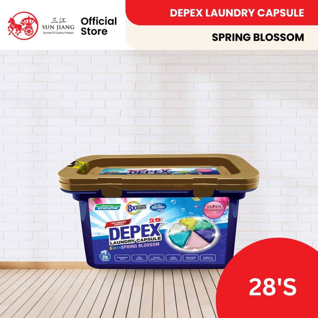 Depex Laundry Liquid Capsule 6 In 1 | Shopee Malaysia