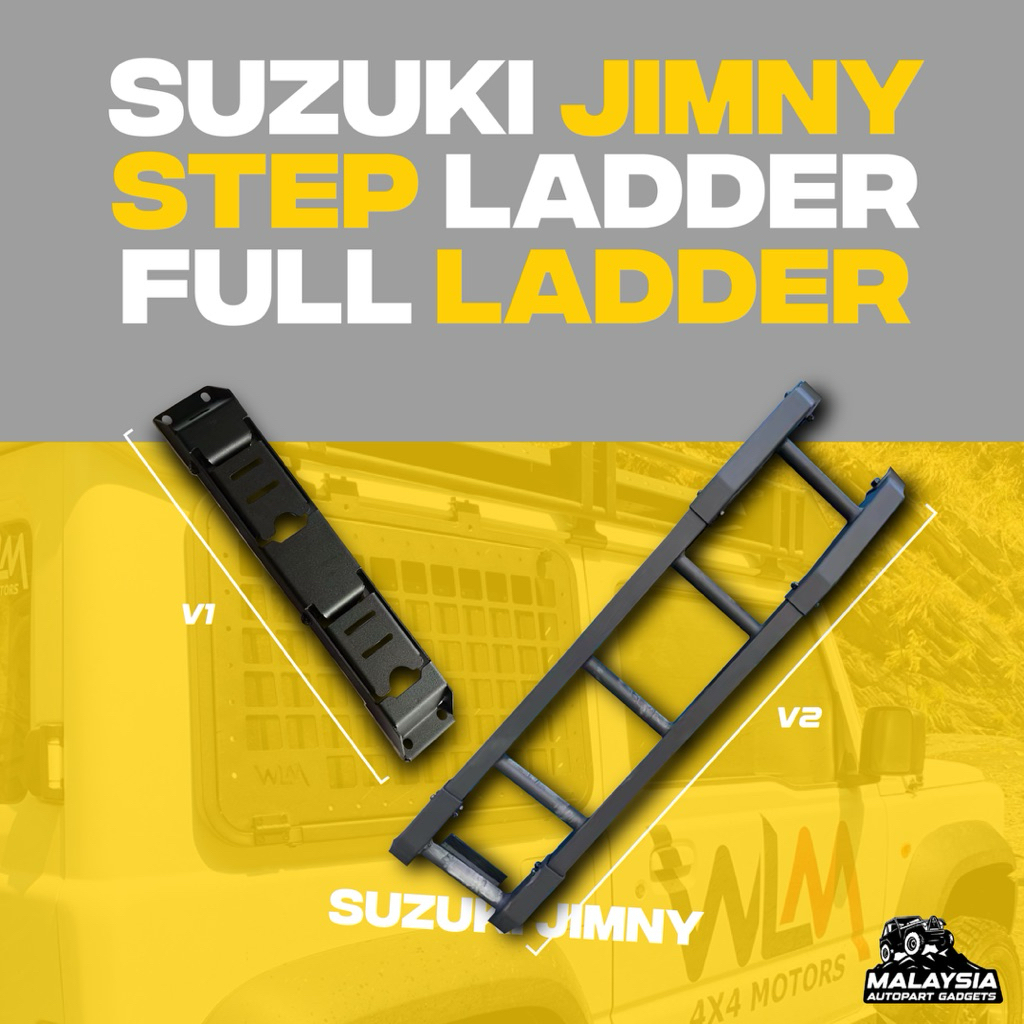 Suzuki Jimny JB74 Sierra Ladder | V1 Step Ladder | V2 Full Ladder | Shopee Malaysia