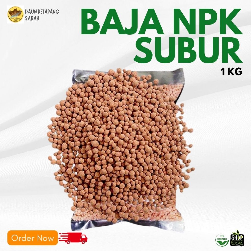 BAJA SUBUR NPK 15:15:15 - 1KG REPACK (NITROPHOSKA GREEN) | Shopee Malaysia