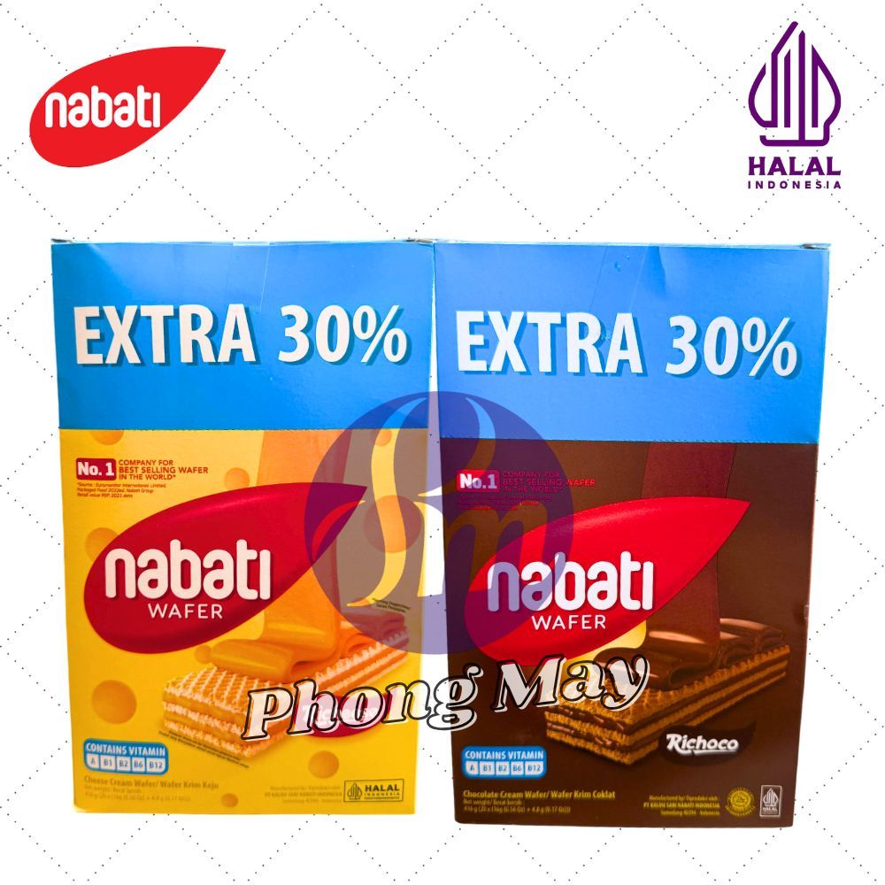 NABATI WAFER EXTRA [(16G+30%) x 20PCS] | Shopee Malaysia