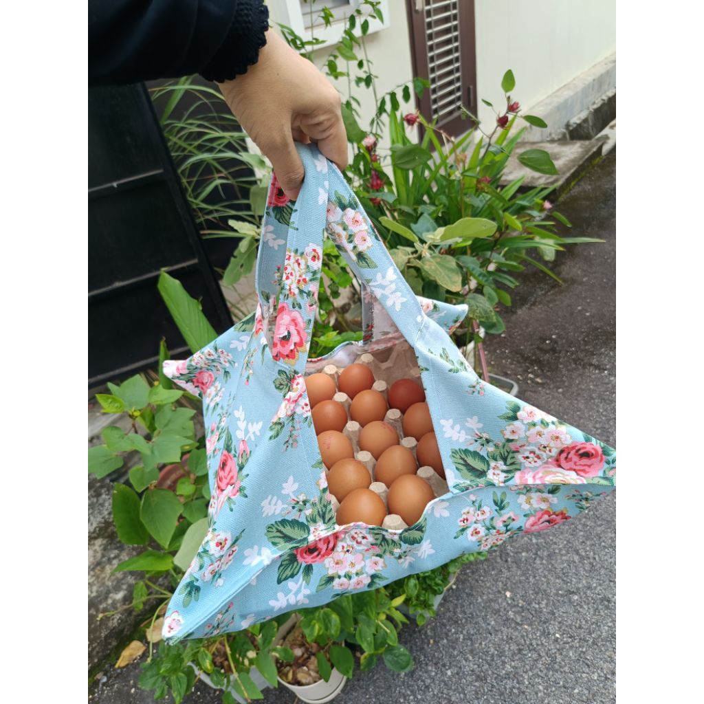 Egg tray carrier, beg tray telur | Shopee Malaysia