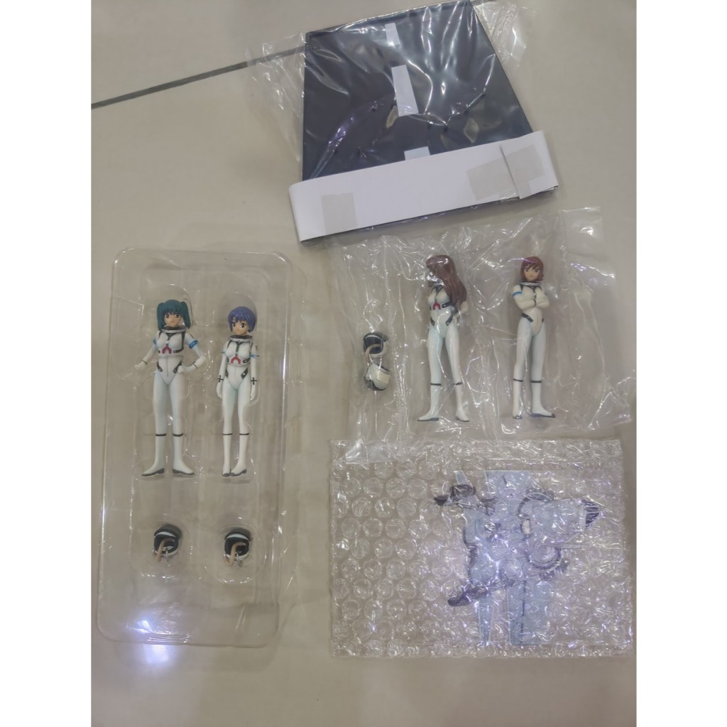 Stratos Four 4 Mini Diorama Figure Set Mikaze Karin Ayamo Shizuha ...