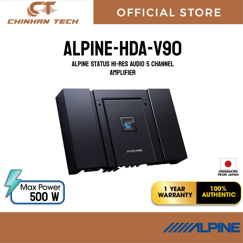 ALPINE HDA-V90 Alpine Status Hi-Res Audio 5 Channel Amplifier | Shopee Malaysia