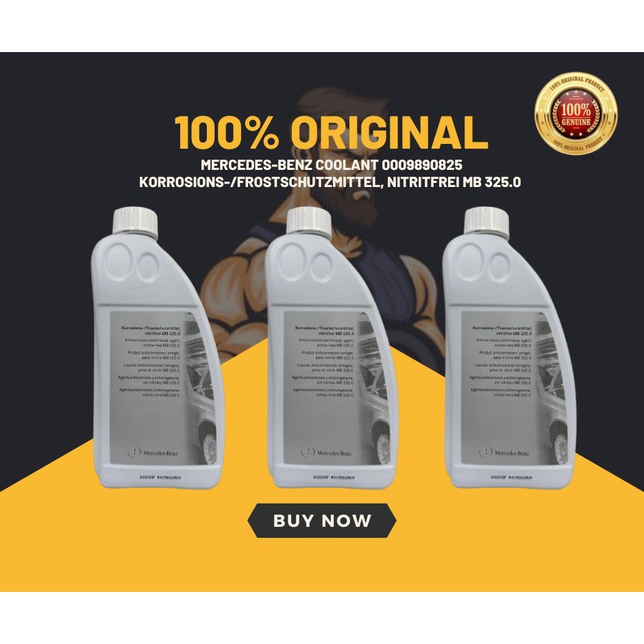 Mercedes-Benz Antifreeze Coolant MB 325.0 (1.5L) - Penyejuk Enjin ...