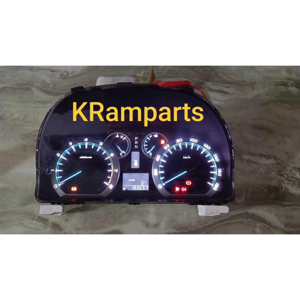 TOYOTA ALPHARD VELLFIRE ANH20 GGH20 ATH20 CLUSTER METER LOW MILEAGE ...