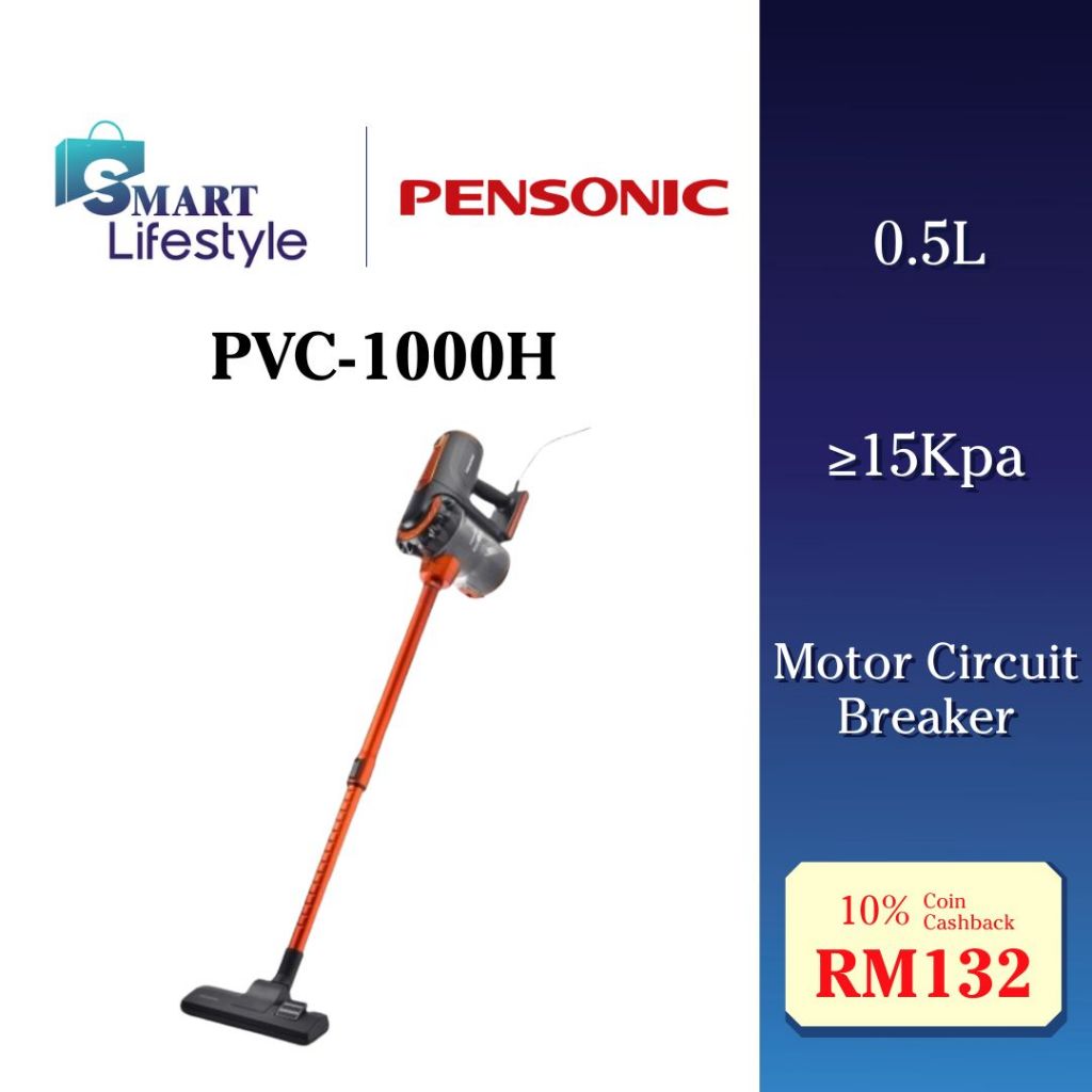 Pensonic Vacuum Cleaner (0.5L) PVC-1000H / PVC-1003H / (0.8L) PVC-1005H ...