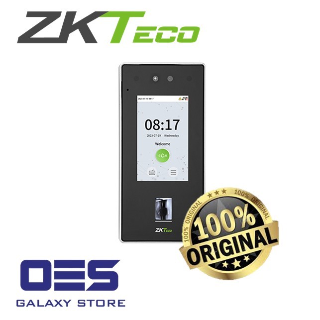 ZKTECO SpeedFace-V4L Pro Door Access 2MP 4" TFT LED Screen Support Face, Fingerprint, Card ...