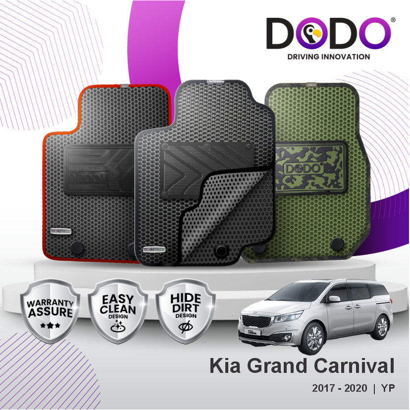 Dodo® Car Mat Kia Grand Carnival 2017- 2020 YP | Shopee Malaysia