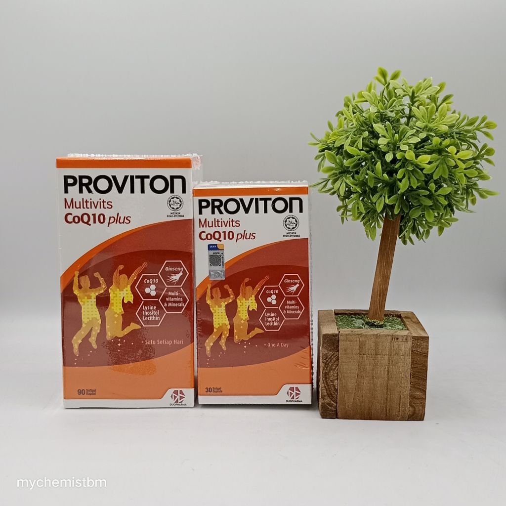 PROVITON Multivitamin Plus CoQ10 30's/90's/90+30's Capsule EXP 10/26 ...